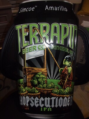 Terrapin Beer Co. Hopsecutioner IPA Metal Sign 23.5 x 11.25 | eBay