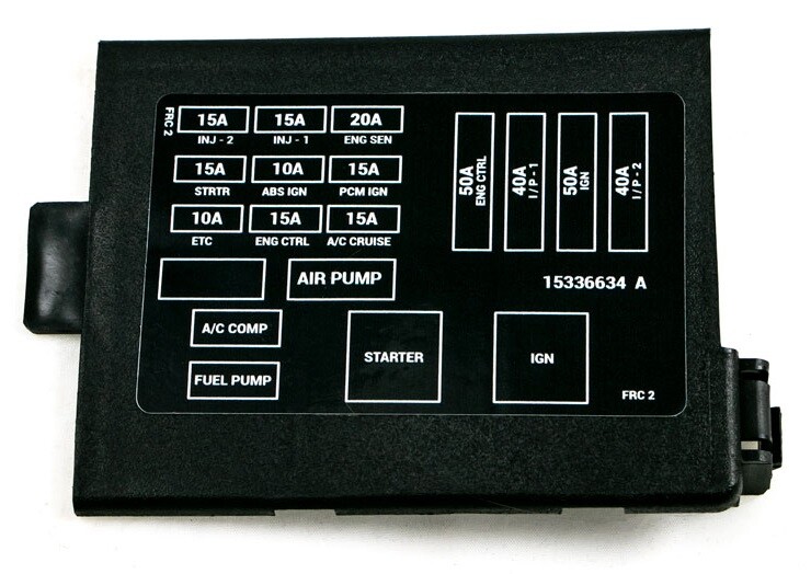 1998-2002 Camaro Firebird LS1 Engine Fuse Box Panel Covers & Decals ...