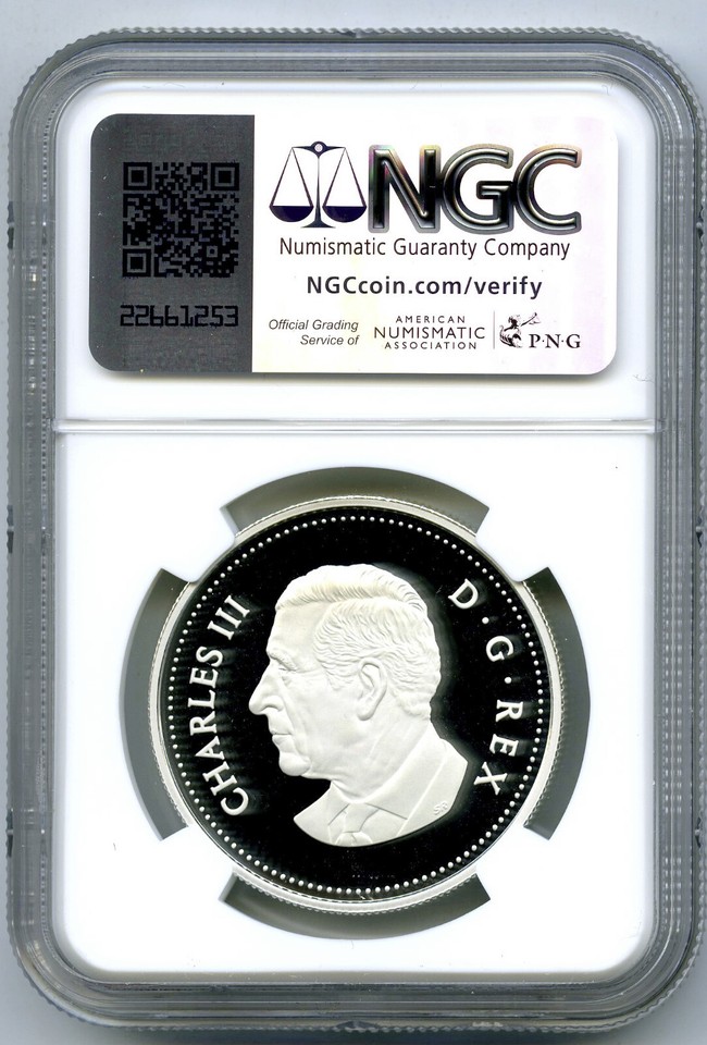 2025 $1 CANADA SILVER DOLLAR PROOF NGC PF70 UCAM BEAVER AS AN OFFICIAL ...