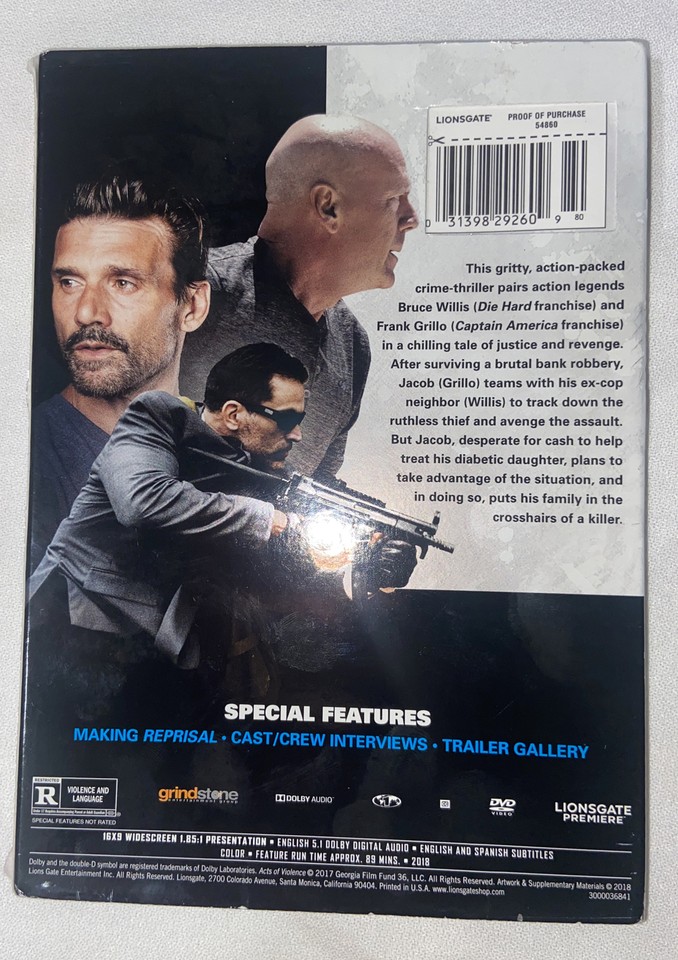 Reprisal [New DVD] Ac-3/Dolby Digital, Dolby, Subtitled, Widescreen ...