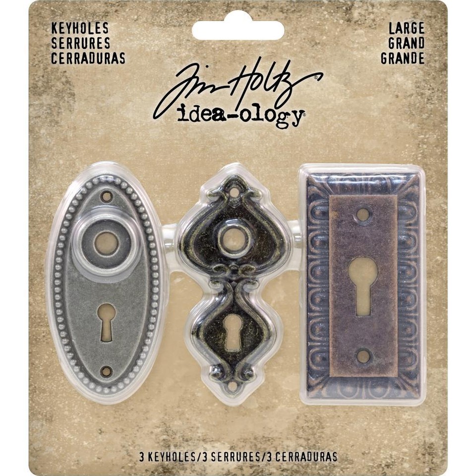 NEW Tim Holtz Idea-ology Embellishments Metal Mixed Media PICK ONE OF ...