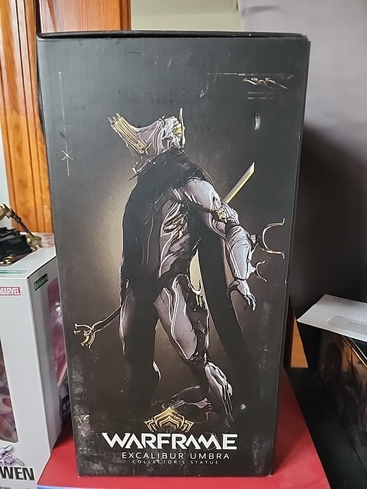Warframe Excalibur Umbra Collector's Statue (Brand New) In Box 3581/ ...