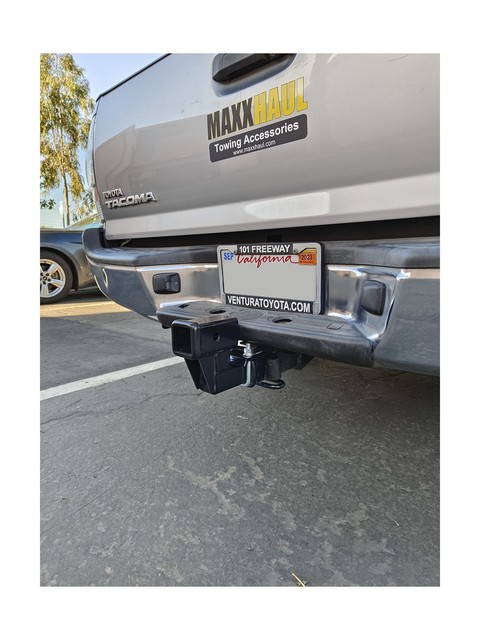 MaxxHaul 50397 Trailer Hitch Riser for 2 Inch Receivers With 4 Inch ...