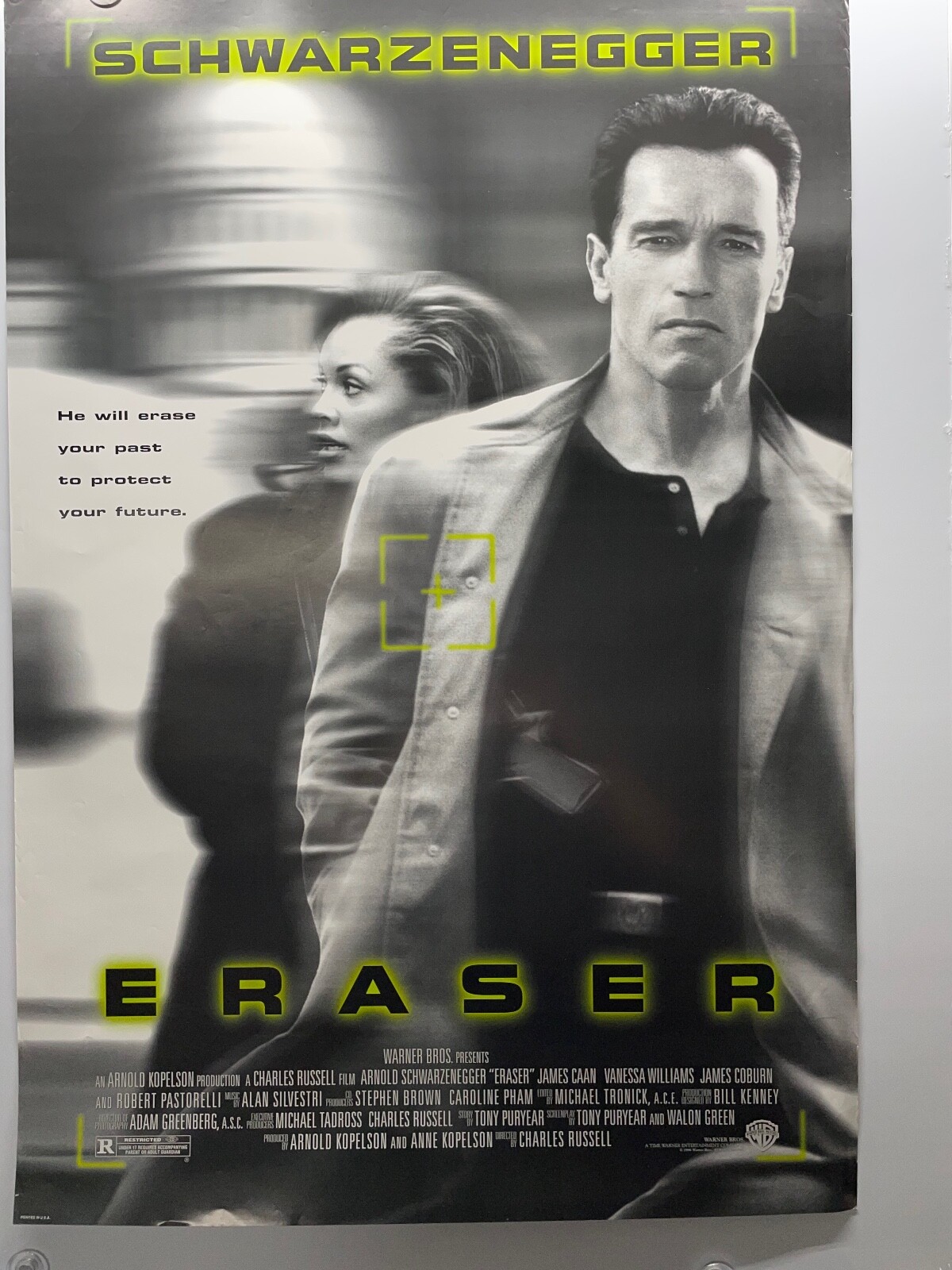 Eraser Movie Poster