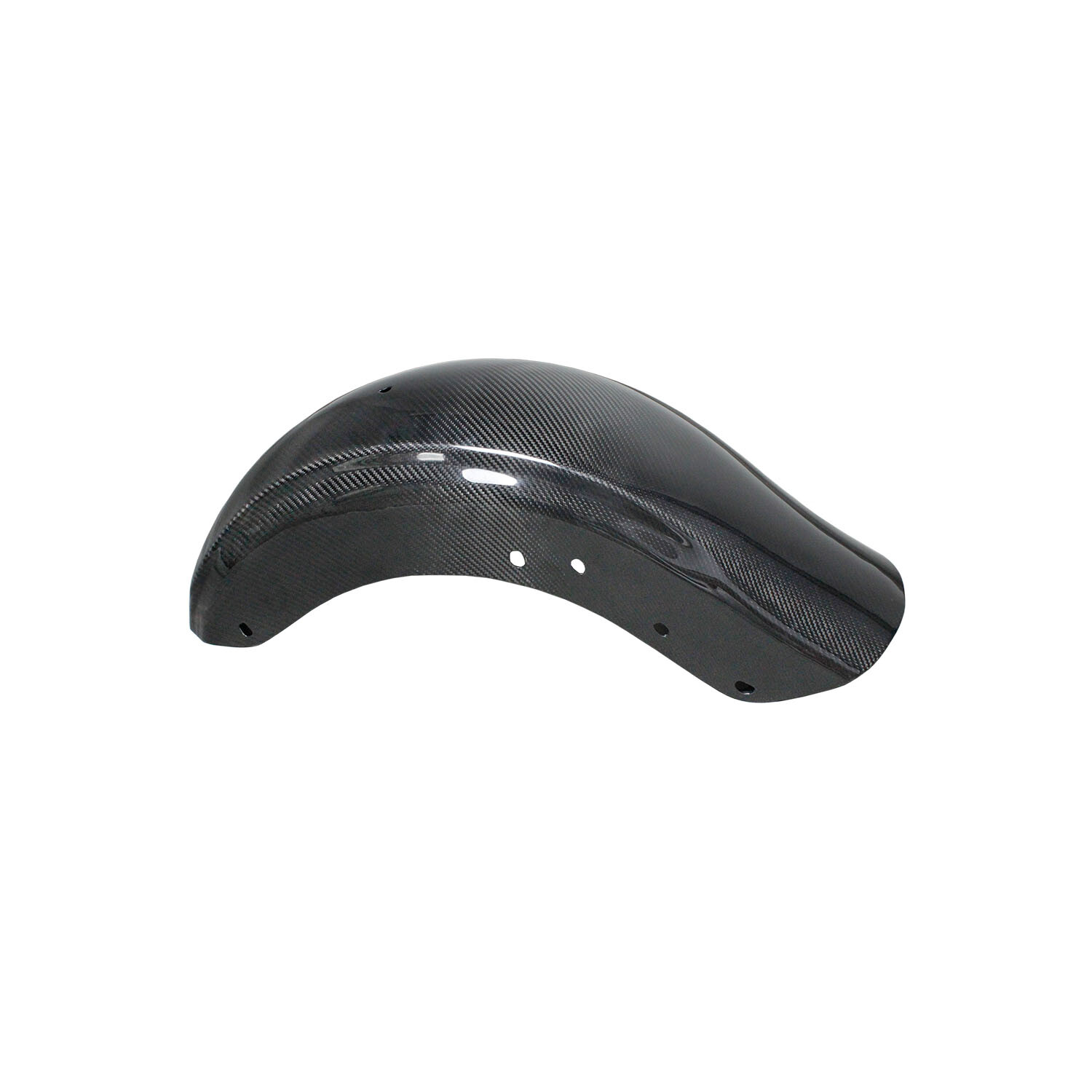 Black Carbon Fiber Rear Fender for Harley Ultra Limited Electra Glide ...