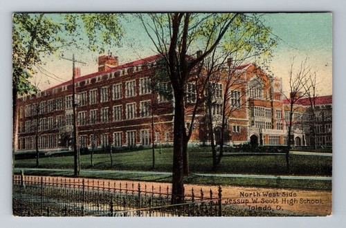 Toledo OH-Ohio, Jessup W. Scott High School, Vintage Postcard | eBay