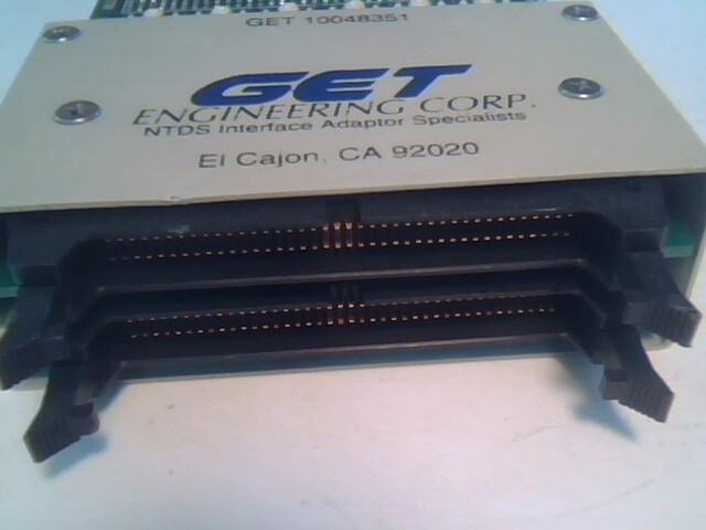 G.E.T. GET Engineering S-BUS Card 10048301 NTDS SBUS Parallel Interface ...
