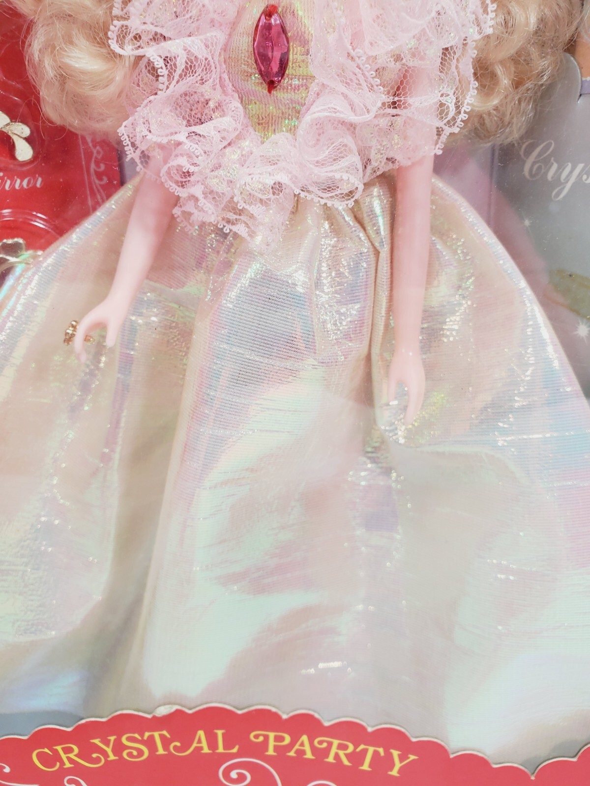 NEW 1990 Ban Dai Japan I Love Barbie Crystal Party Barbie Doll Mattel ...