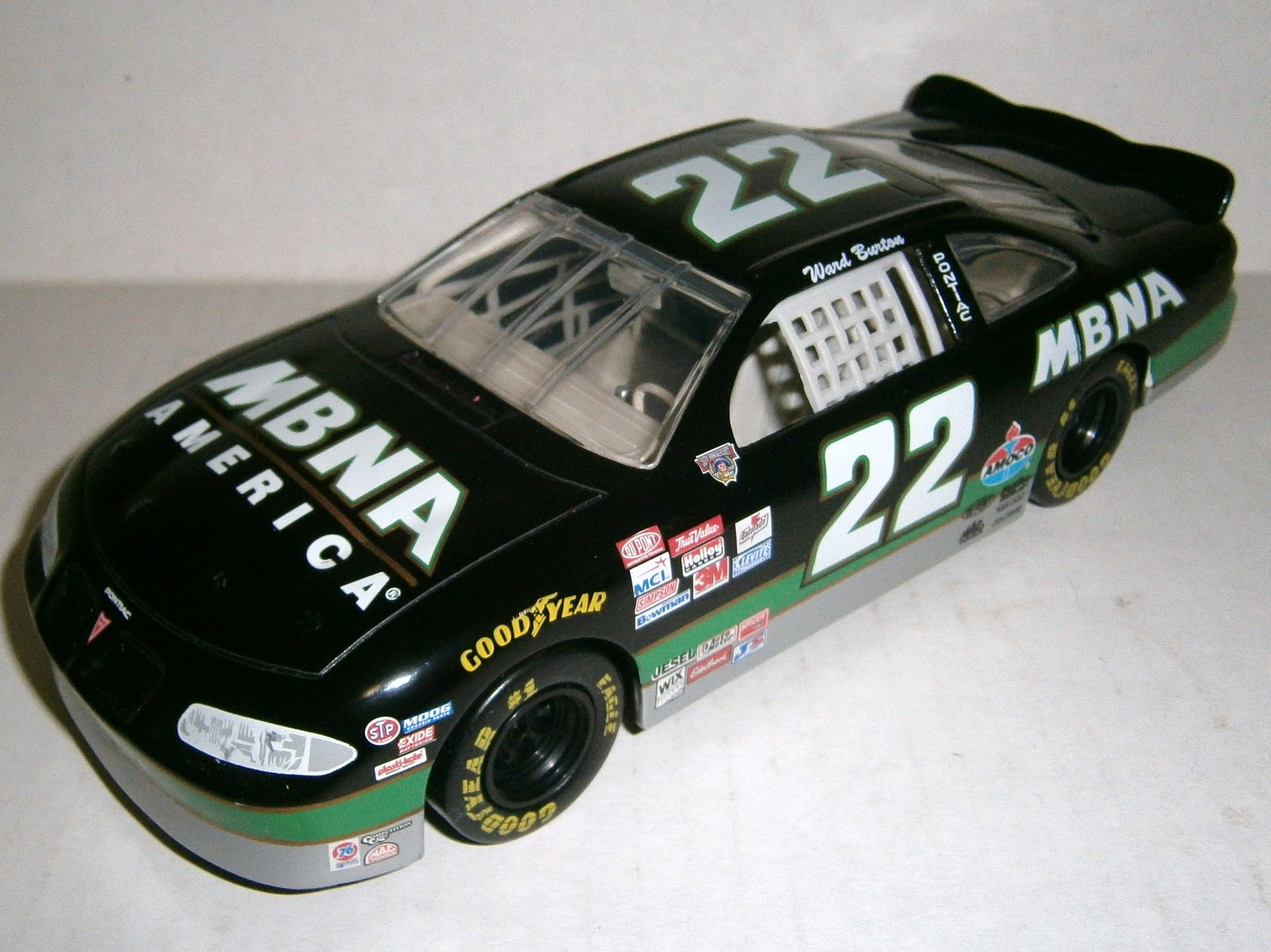 Ward Burton NASCAR Winners Circle 1998 MBNA America 1:24 Diecast Car | eBay
