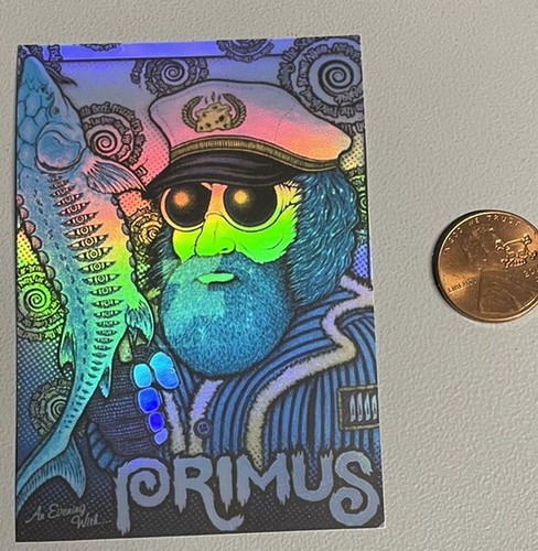 Primus Fisherman holographic Novelty Decal Sticker | eBay