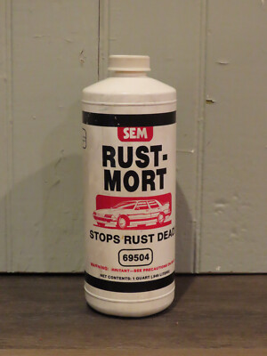 NOS SEM Voc Line 69504 Rust Mort - 1 Quart | eBay