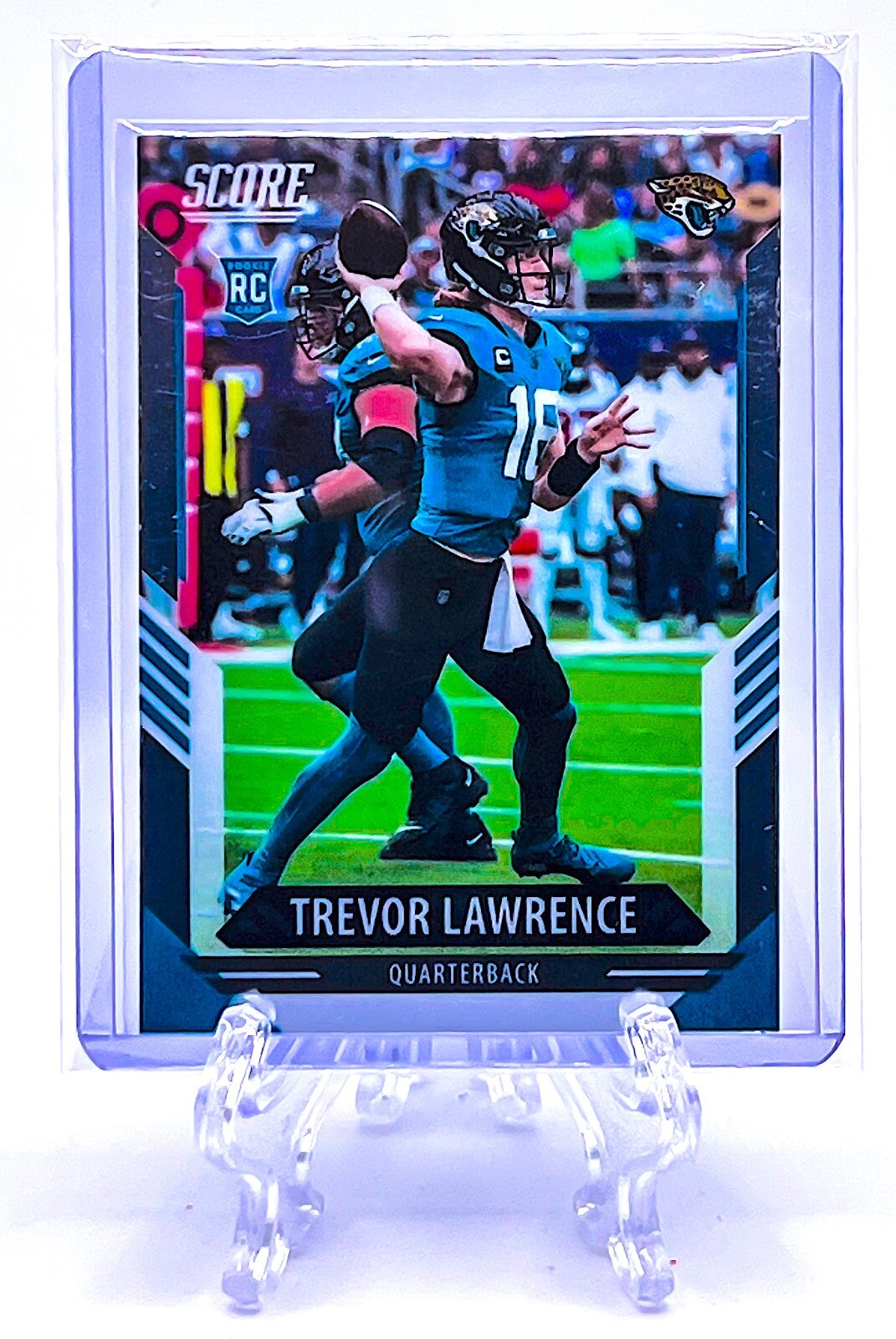 TREVOR LAWRENCE 2021 Panini Chronicles #401 SCORE ROOKIE CARD JAGUARS ...