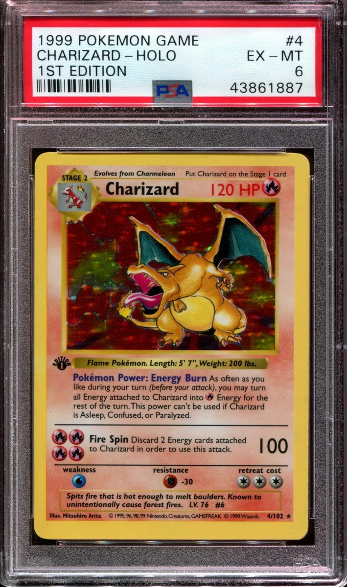 Pokemon Cards Charizard First Edition