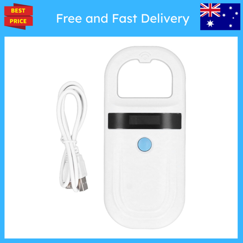 HISUEKIG Animal Tag Reader, Portable Microchip Reader Scanner | FREE ...