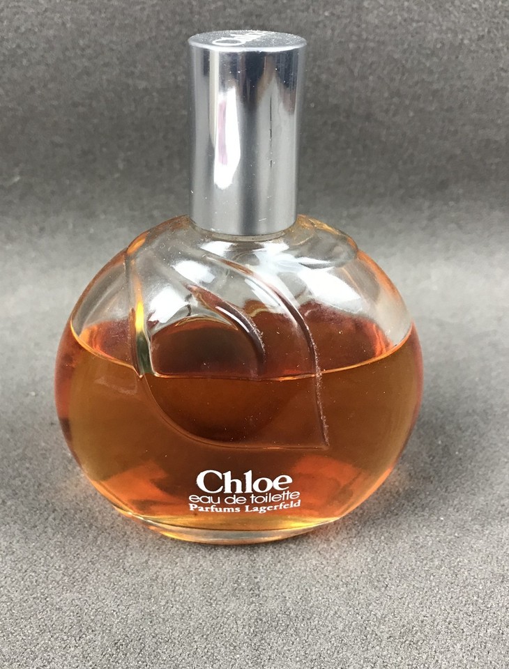 VINTAGE CHLOE EAU DE TOILETTE LAGERFELD 4 FL OZ 120 ML USED | eBay