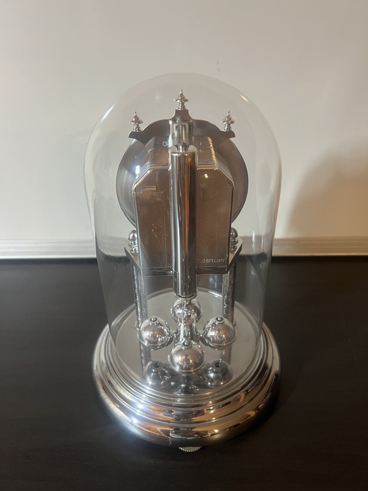 Vintage Bulova Quartz Anniversary Clock 9-1/2" Made In W. Germany EUC ...