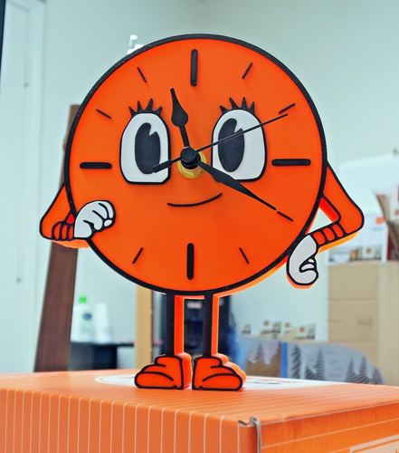 Miss Minutes Working Clock from Loki Series - Marvel-Inspired Time ...