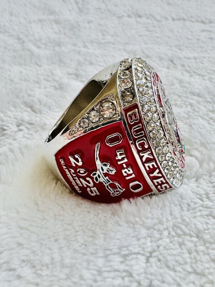 Ohio State Buckeyes 2024 Rose Bowl Ring With Box US Made, Ships Today ...