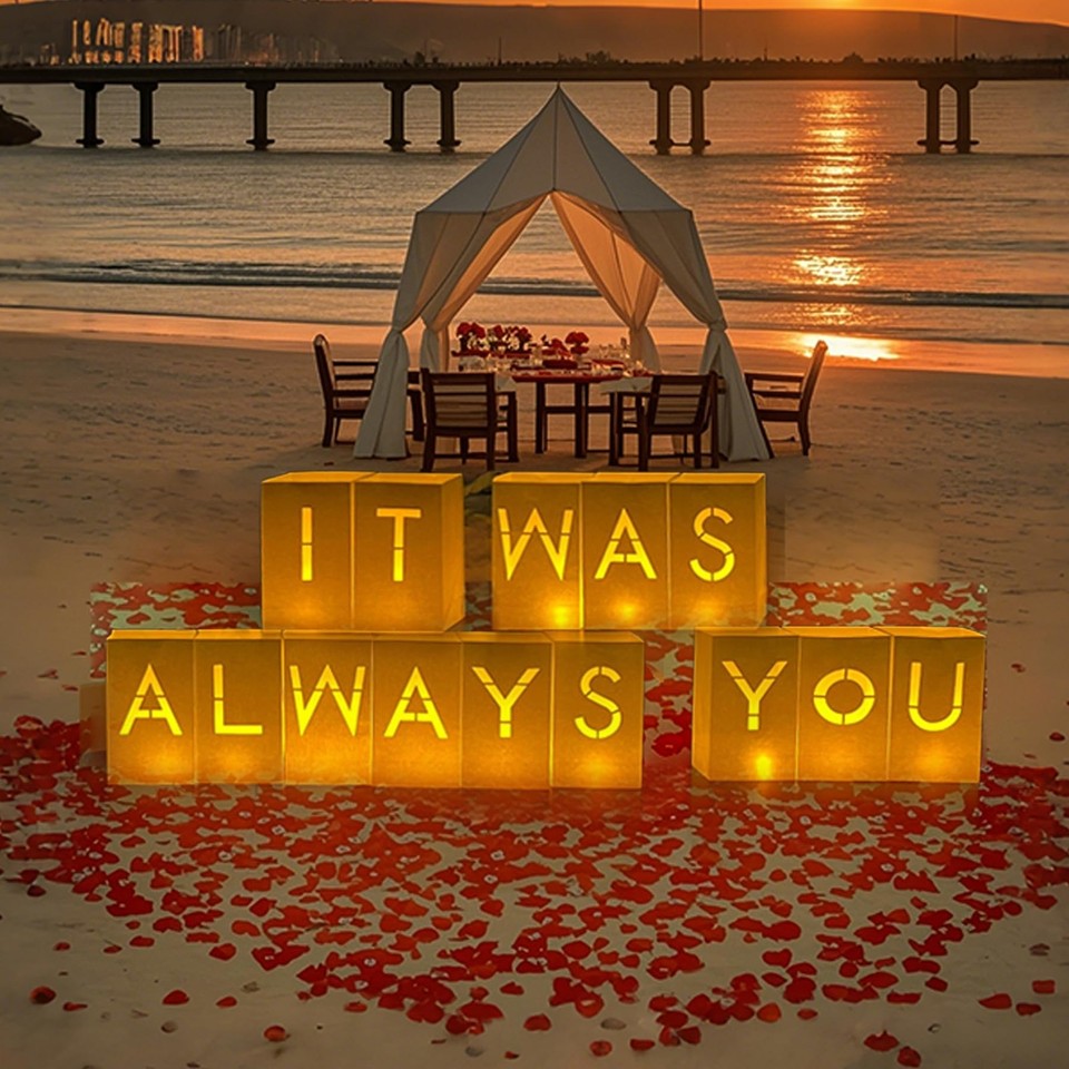 It Was Always You Sign - It was Always You Sign Light Up Letters ...