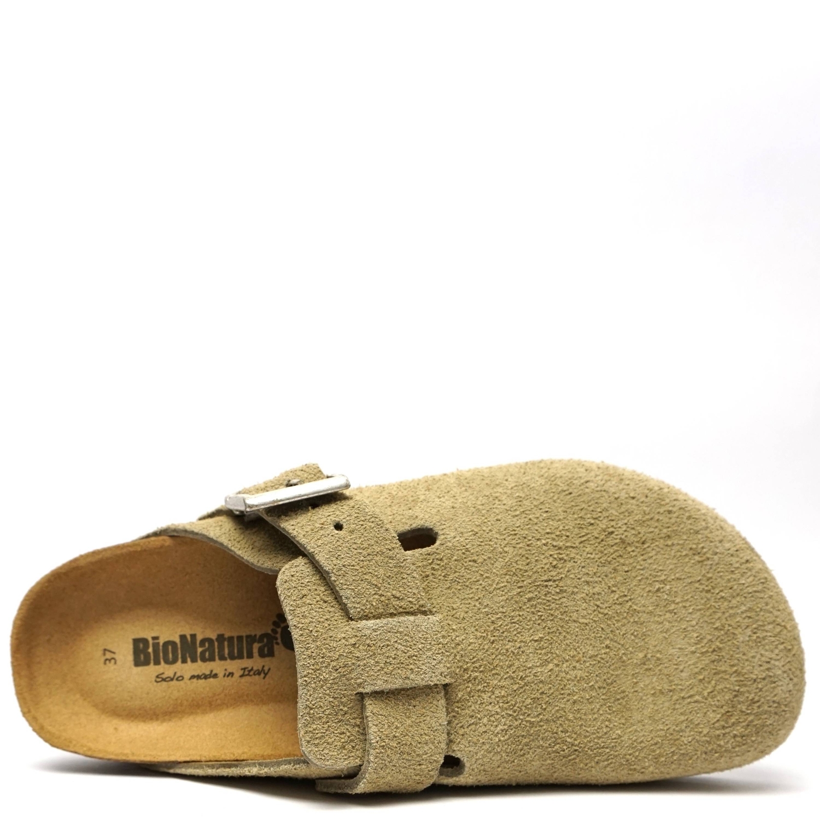 BIONATURA SABOT CIABATTA PUNTA CHIUSA CAMOSCIO | eBay