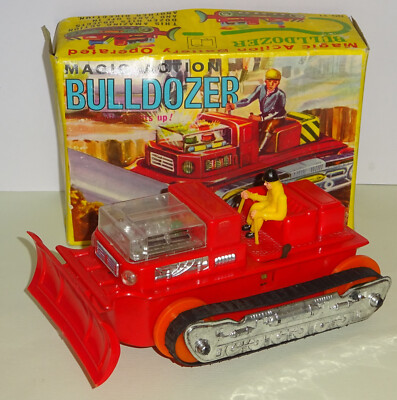 Magic Action Bulldozer Battery operated Nomura Toys plastic | eBay