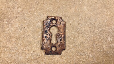 Escutcheons & Key Hole Covers - Skeleton Key Hole Cover Plate