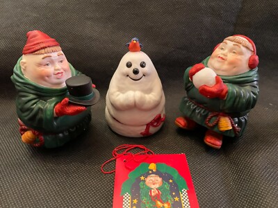 Dept 56 Merry Makers “Seymour, Siegfried & the Snowman” Figurine ...