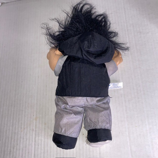 Vintage Raiders Troll Plush Body Russ NFL 12" Toy Doll Blue Eyes Hoodie ...
