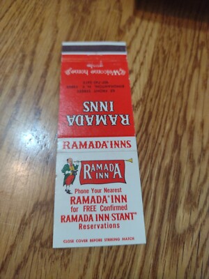 . Matchbook Cover: RAMADA INN #2 . MB184 | eBay