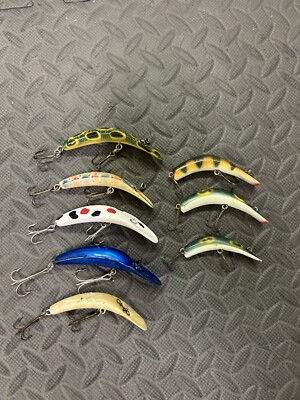 Fishing Lures Crankbaits Flat Fish And Lazy Ike | eBay