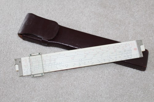 Vintage Slide Ruler Post Hemmi Japan Ohio State University Houck House ...