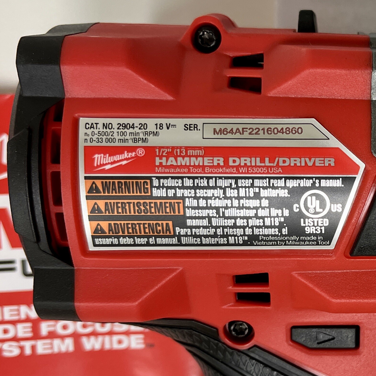 NEW GEN 4 Milwaukee 2904-20 M18 FUEL 1/2” | Grelly USA