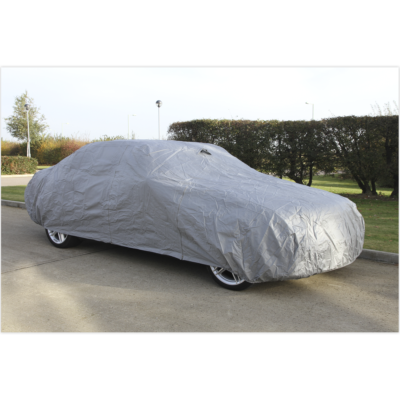 Sealey Car Cover Medium 4060 x 1650 x 1220mm Fits VW Golf Audi A3 ...