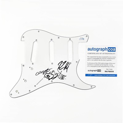 311 Band Guitar Pickguard Hand Signed Autographed ACOA COA | eBay