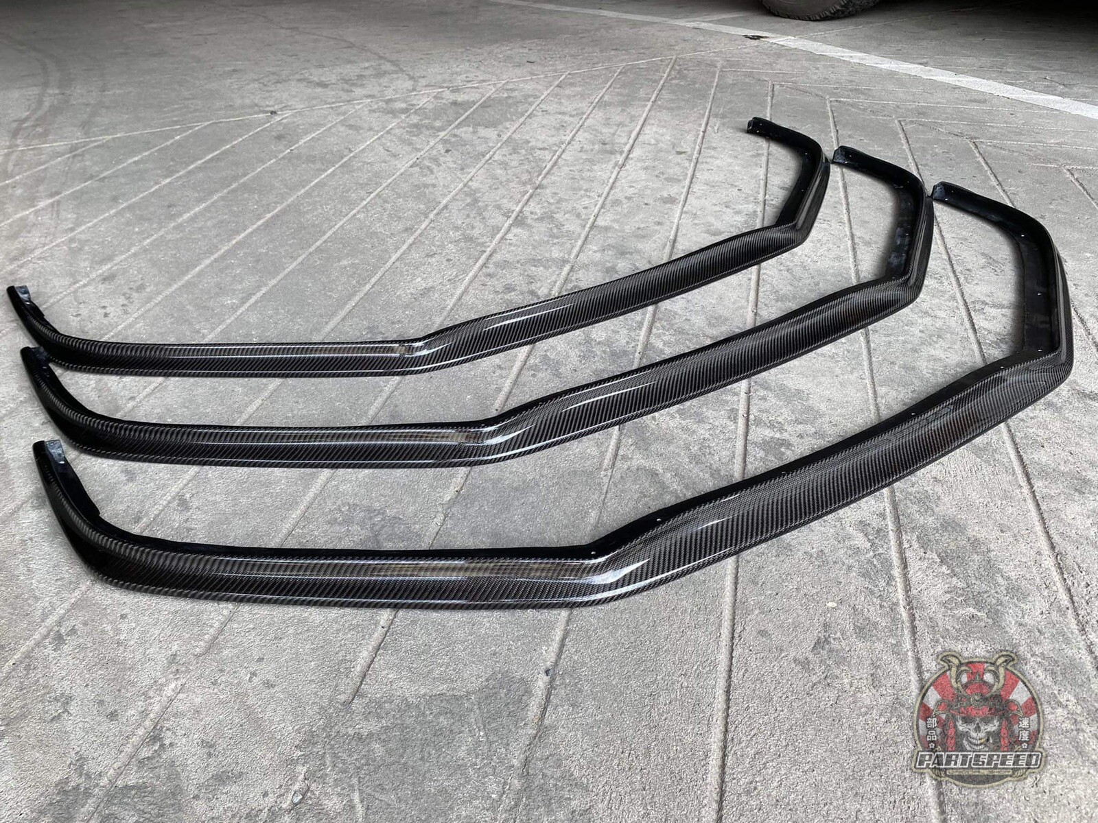 For Honda Civic FB6 SI 4door Sedan 2013-2015 Carbon Fiber Front Bumper ...