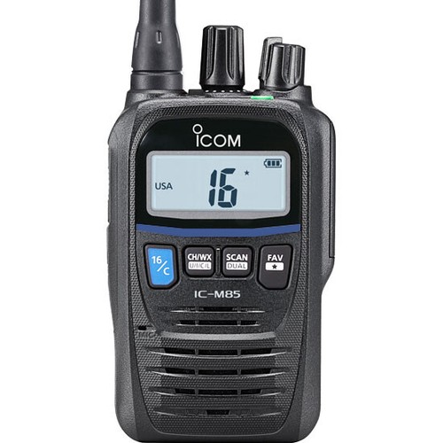 Icom M85UL 31 USA VHF Radio Handheld US/ Canadian/ International ...