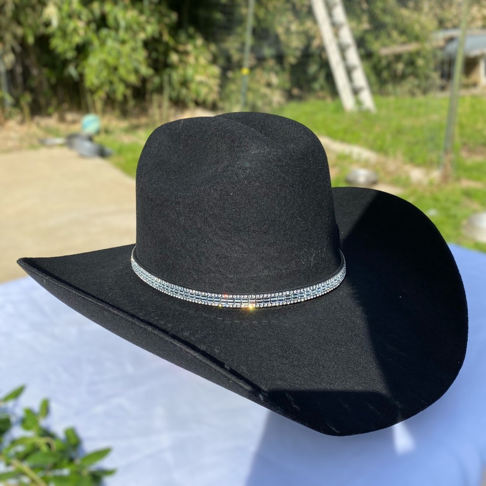 Western Cowboy Hat Band. Cowboy Hat Band. Rhinestone Hat Band. | eBay