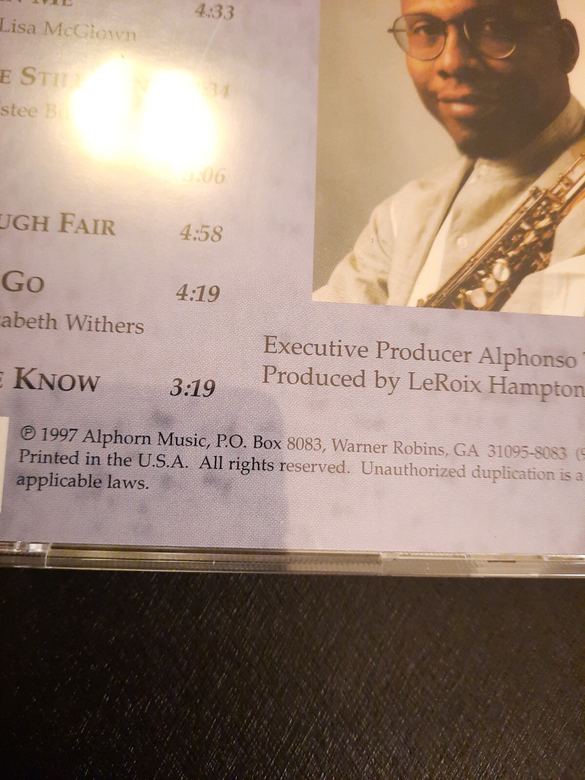 Alphonso Thomas: While We Still Can CD Jazz Saxophone | eBay