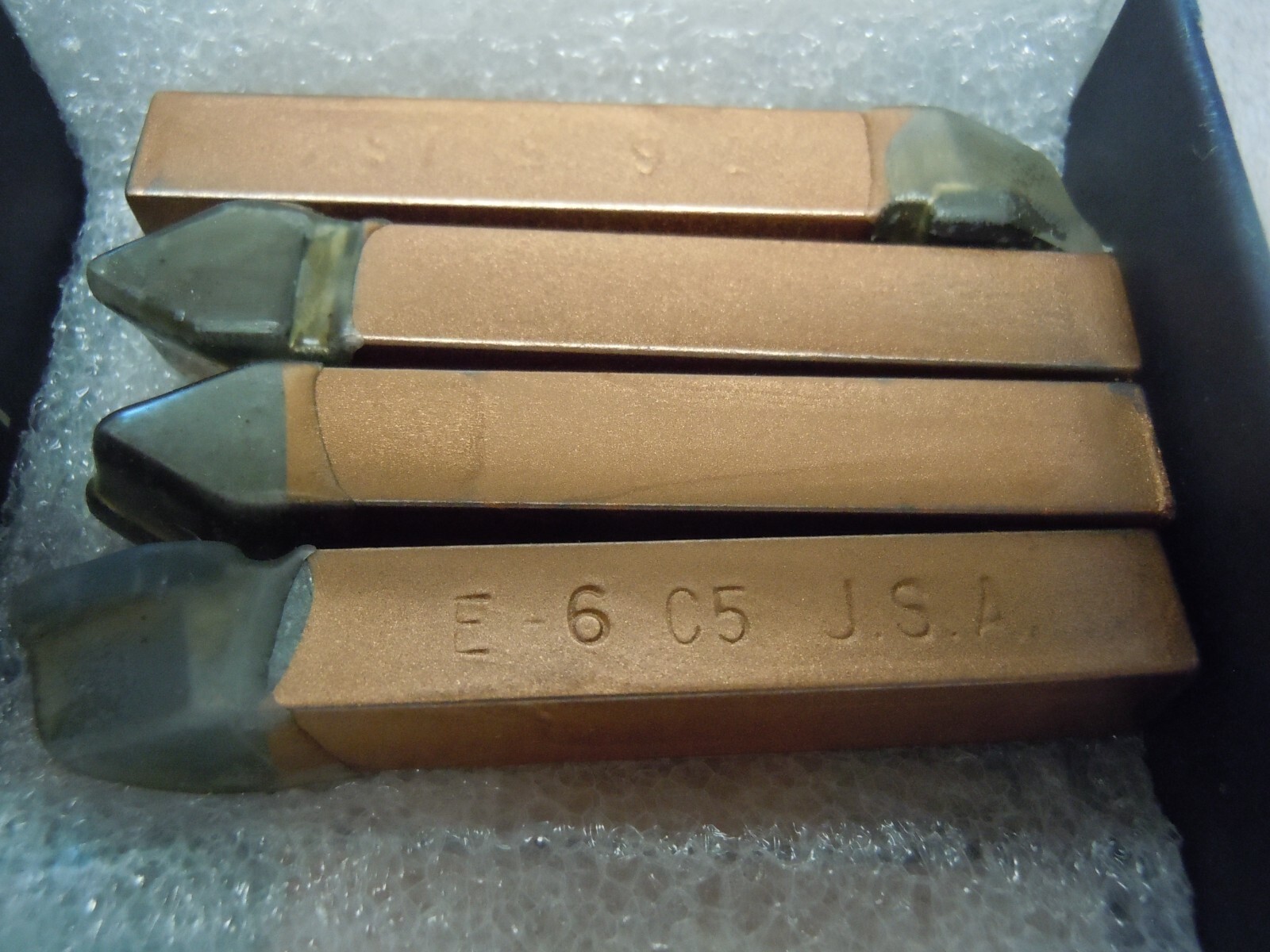 E-6 C5 Brazed Carbide Tool Bit AMERICAN CARBIDE TOOL Lot of 10 | eBay