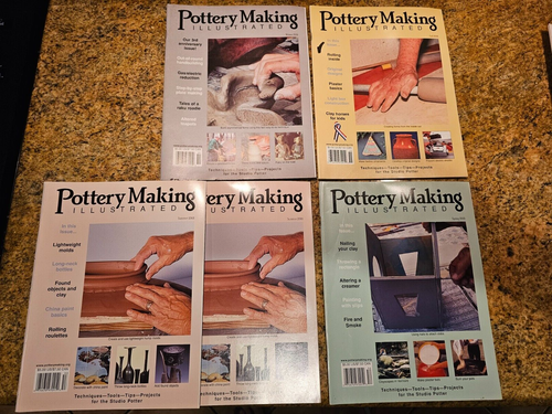 Pottery Making Illustrated Magazines 2001- Lot of 5 | eBay