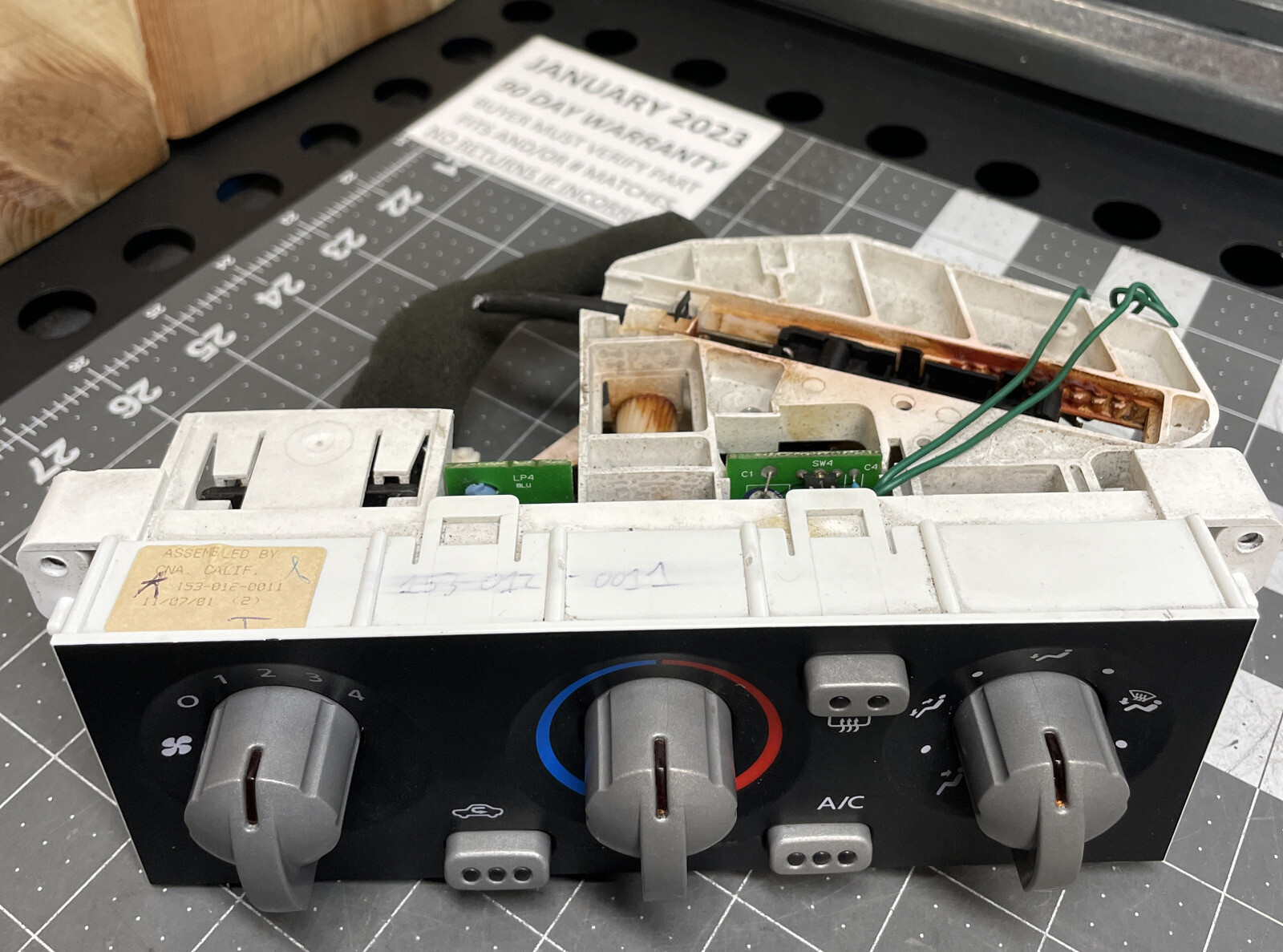 2001 2004 Nissan Frontier Xterra A/C Climate Heater Control 153-012 ...