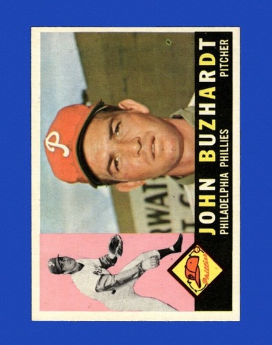 1960 Topps Set-Break #549 John Buzhardt NR-MINT *GMCARDS* | eBay