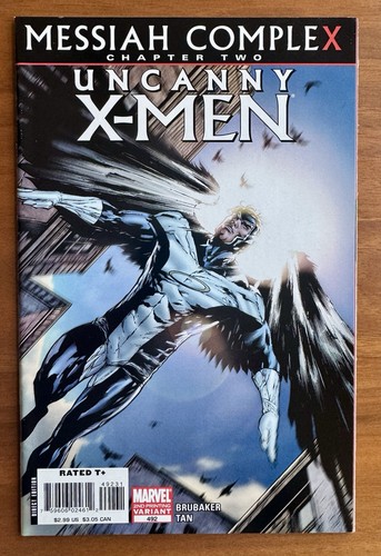 Uncanny X-Men #492 Messiah Complex 2nd Print Tan Variant Cover Marvel ...