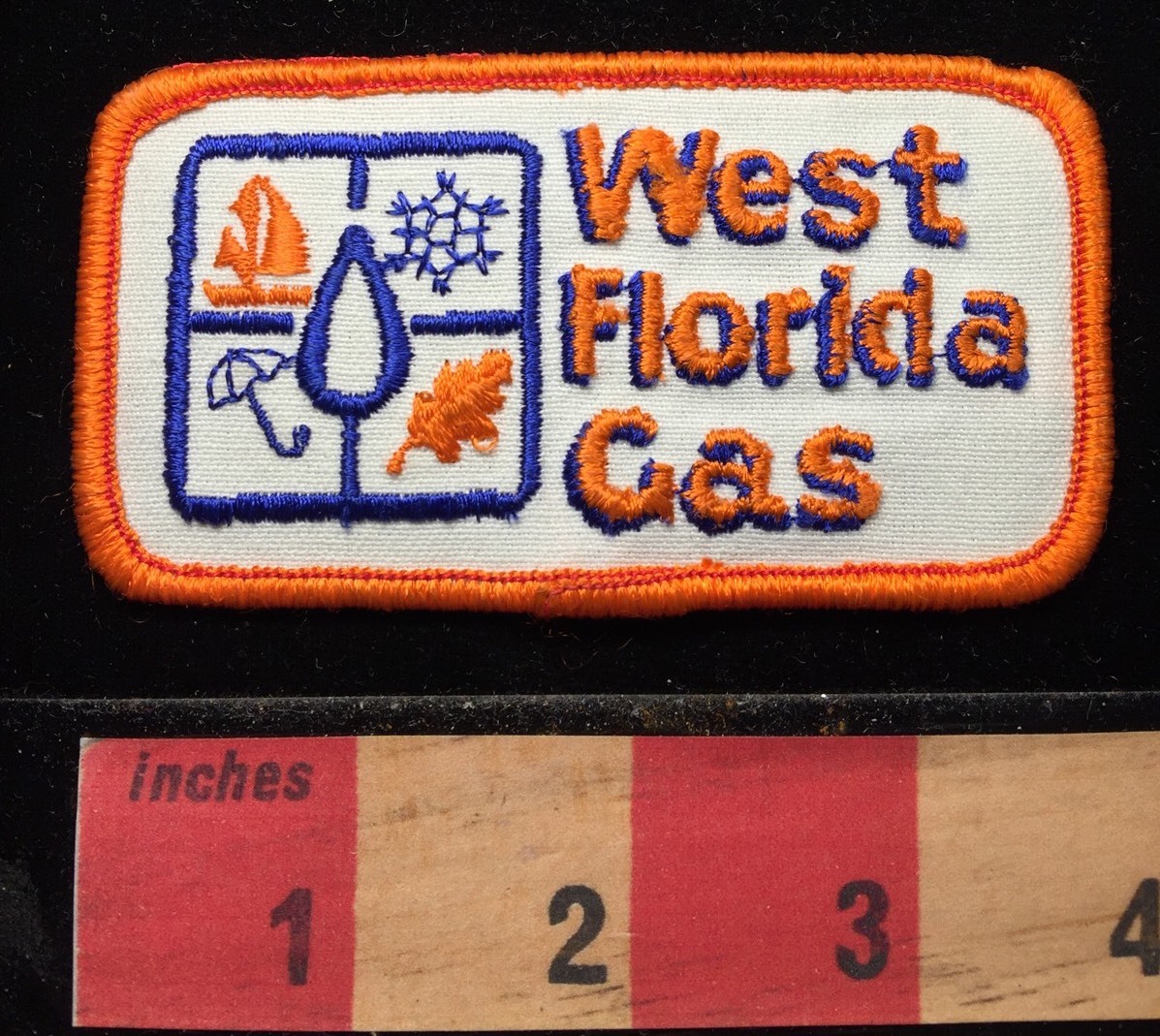 Vtg WEST FLORIDA GAS COMPANY Patch 65B5 | eBay