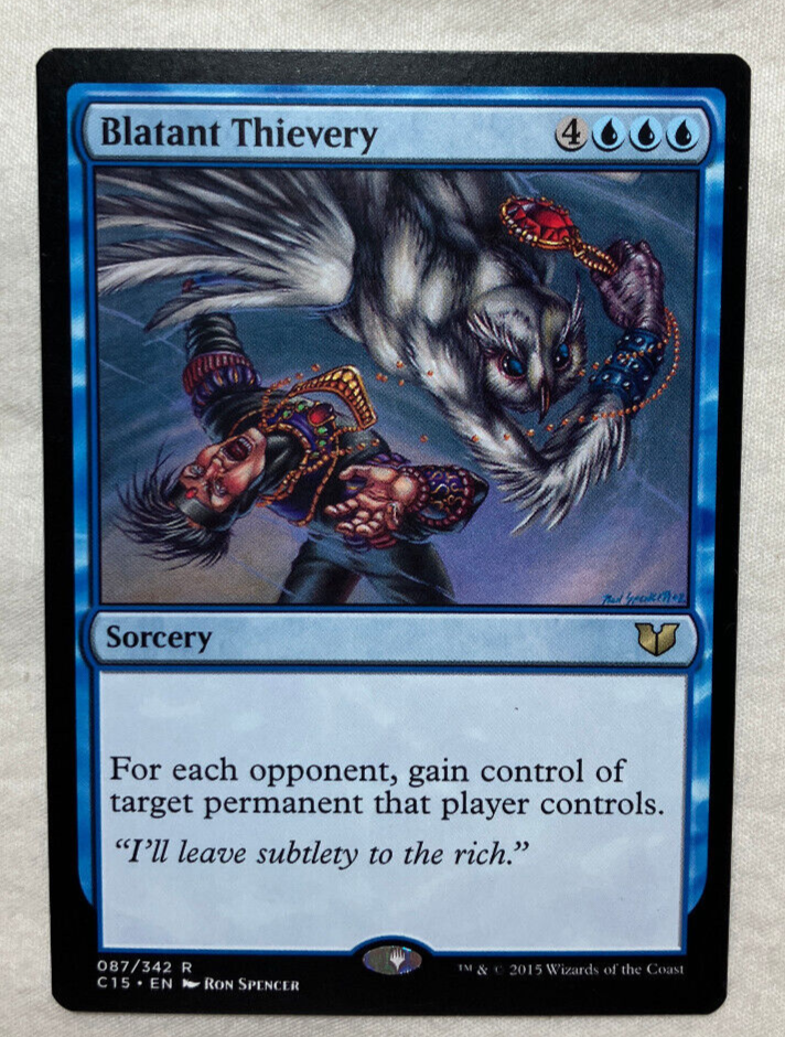 MTG Blatant Thievery x1 - Commander 2015 | eBay