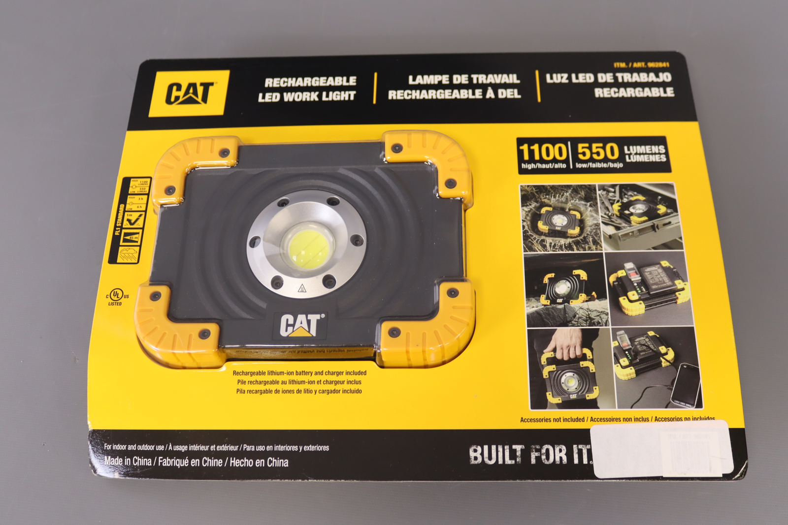 CAT 324122 RECHARGEABLE LED WORK LIGHT / 962841 691196931591| eBay