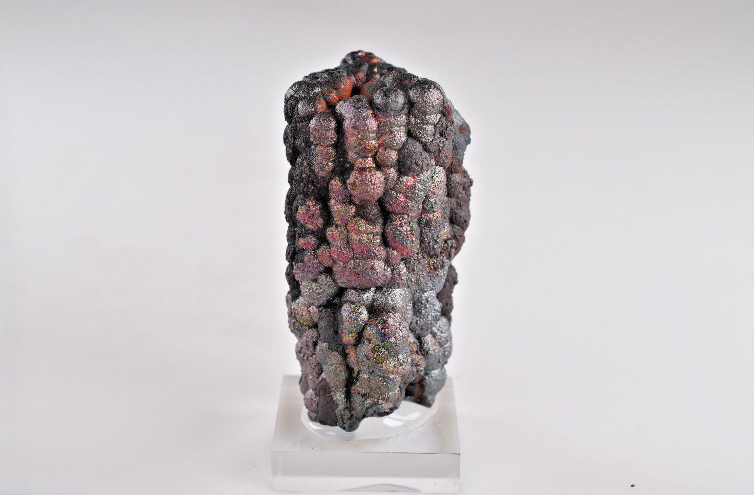 Iridescent Botryoidal Goethite Stalactite from Tharsis, Spain 8.0 cm ...