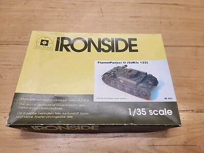 Azimut Ironside FlammPanzer II 122 WW2 Tank Model Kit Resin + Metal 1/ ...