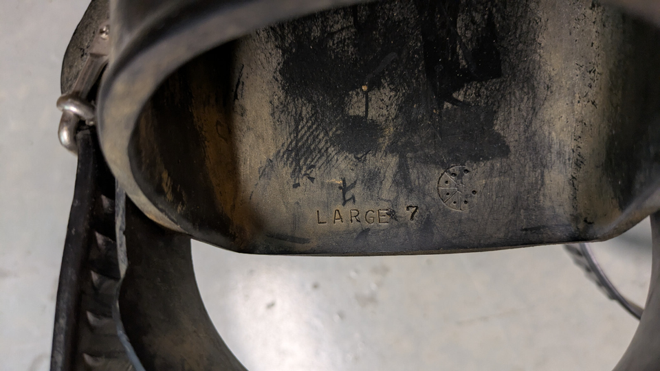 VTG US NAVY SEALs Military Scubapro Jet Scuba Dive Fins/Flippers Black ...