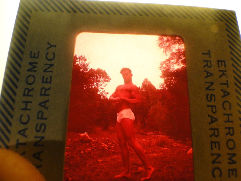 Vintage 1950s Gay Interest Nude Male Art 35MM Slide Midwest Photographer GXa | eBay